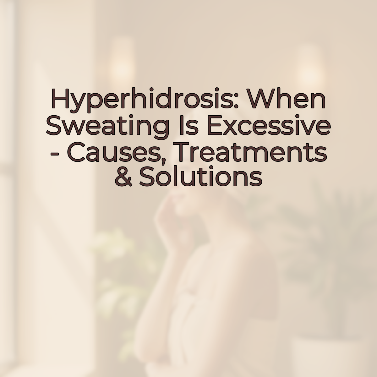 Hyperhidrosis: When Sweating Is Excessive - Causes, Treatments ...